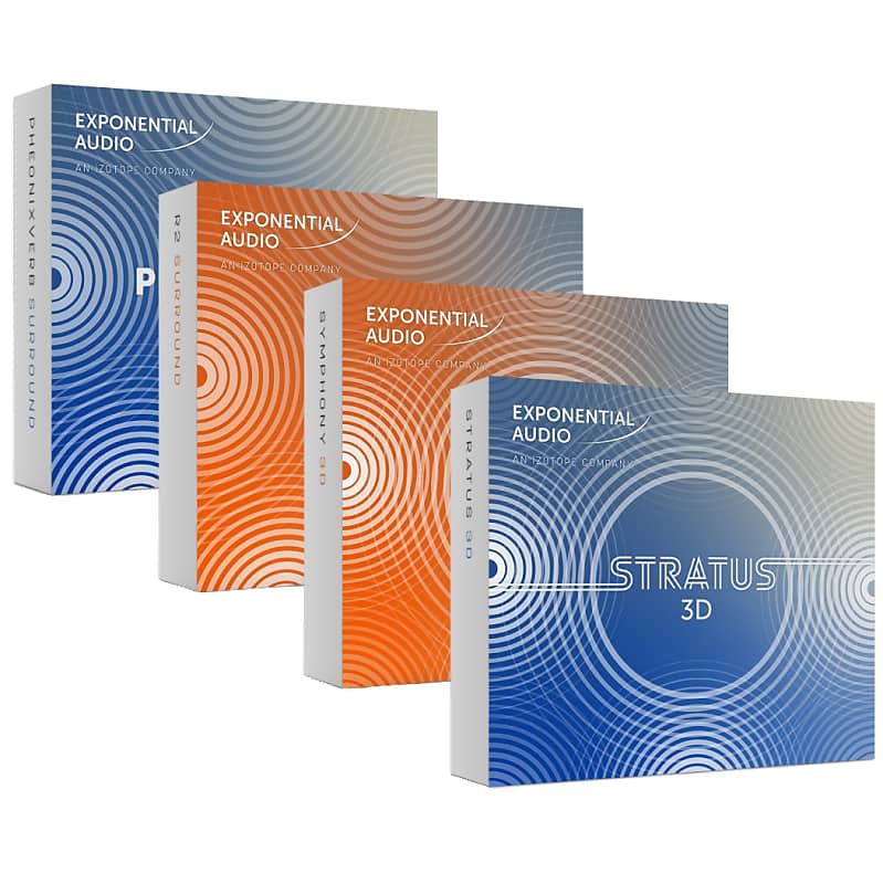 iZotope Exponential Surround 3D Reverb Bundle | Reverb