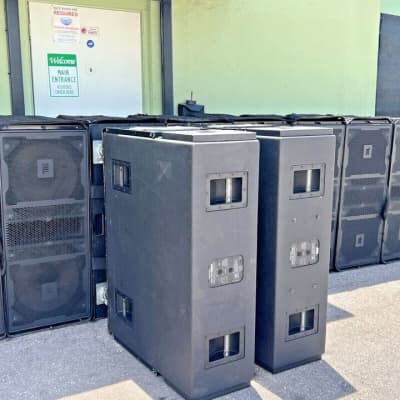 JBL VERTEC 4880 DUAL 18" Sub Line Array Element (LOT OF 2) | Reverb