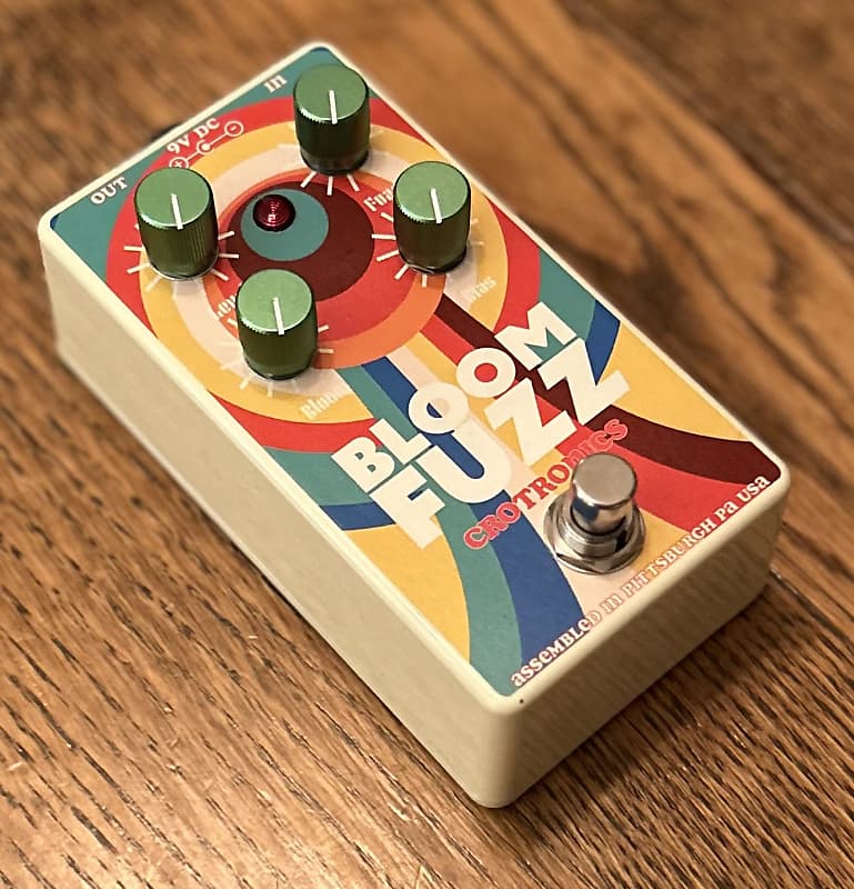 Crotronics Bloom Fuzz (Germanium Fuzz Face) 2023 - Cream | Reverb
