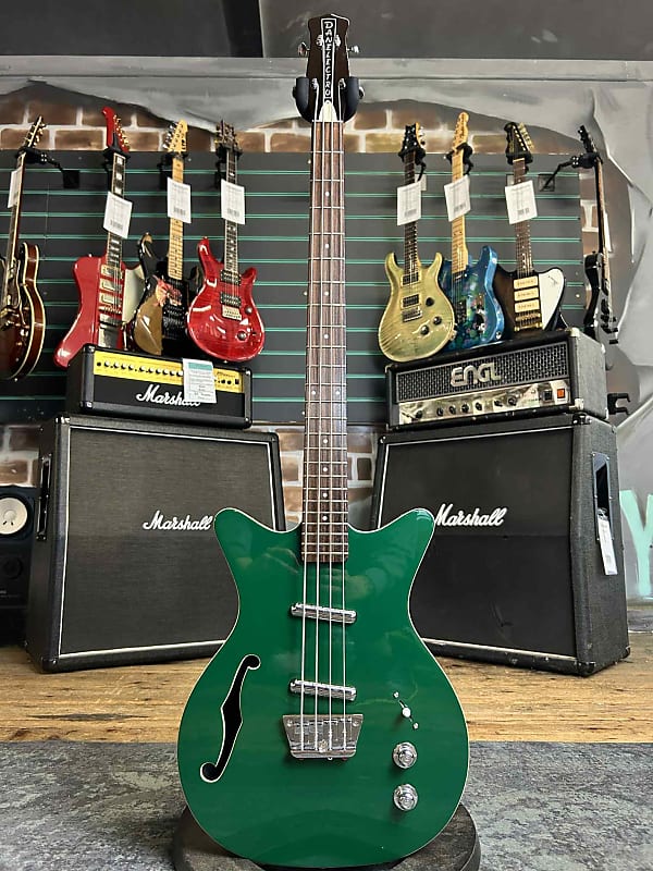 Danelectro Fifty Niner Jade Semi-Hollow Bass | Reverb Canada
