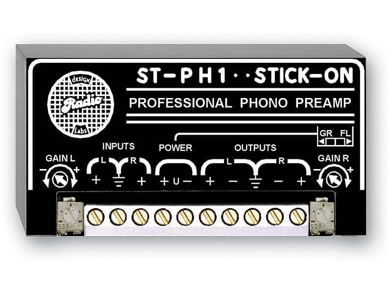 Radio Stick-ons RDL ST-PH1 | Reverb