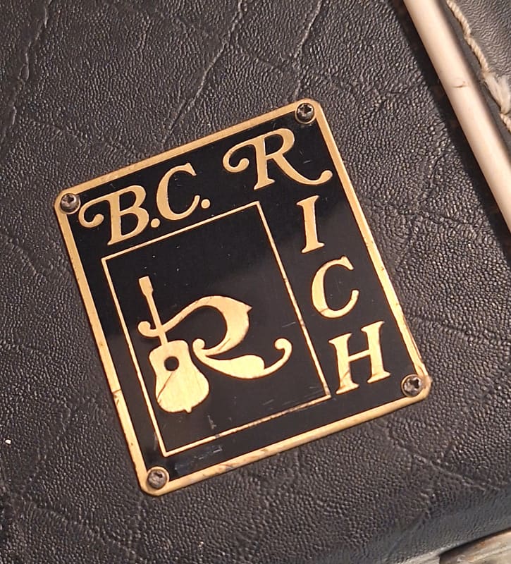 Vintage B.C. Rich Warlock Bass Hard Case 1980's BC Rich Lot | Reverb