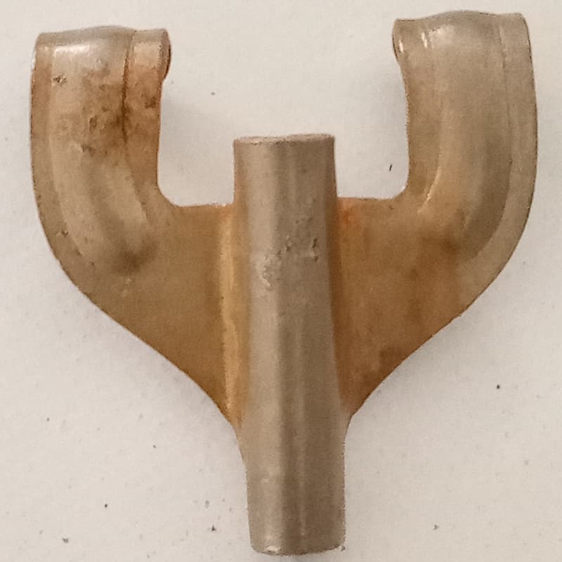 Kent 1+ Claw Nickel Bass/Snare Drum T-Rod Round Badge | Reverb