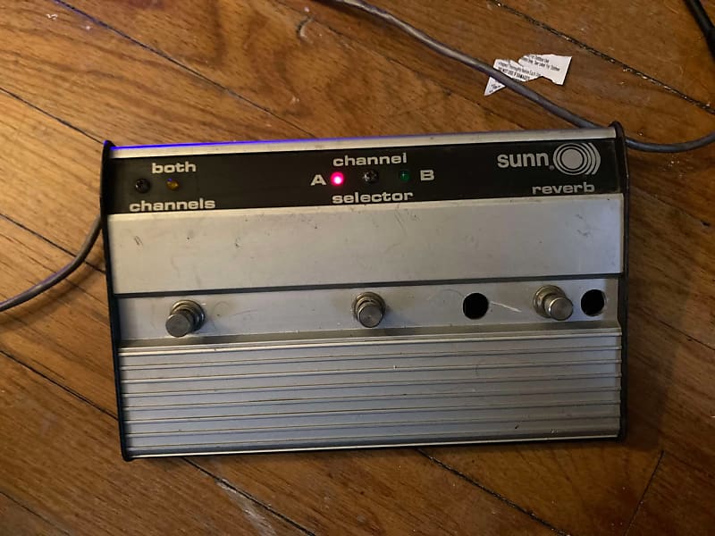 Sunn Beta Lead Foot Switch | Reverb