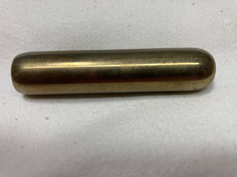 Vintage Lap Steel Slide Bar Solid Brass | Reverb