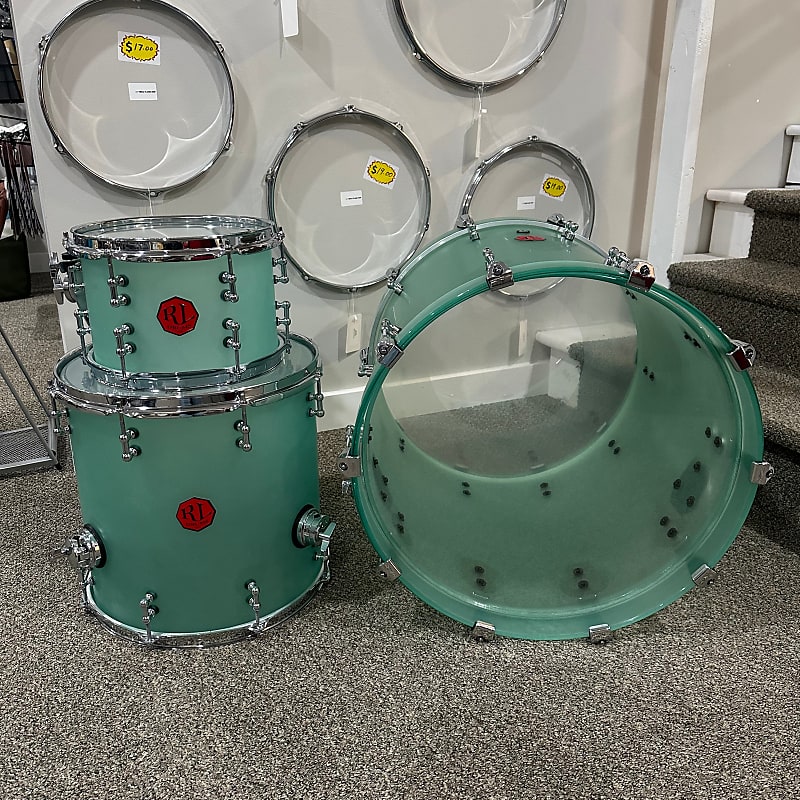 Frost Coke Bottle Green Acrylic Shell Pack | Reverb