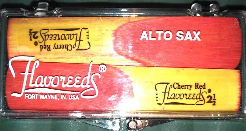 Flavoreeds Alto Sax Cherry Red 2000s - wood | Reverb