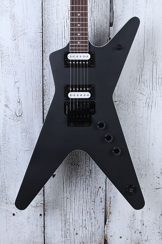 Dean X Series ML X Floyd Solid Body Electric Guitar Black | Reverb