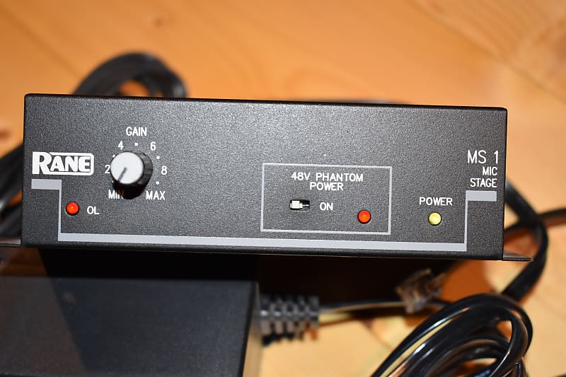 Rane MS-1 mic preamp | Reverb