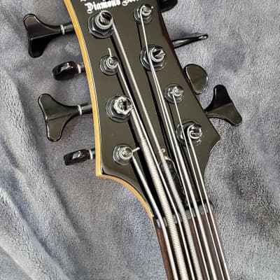 2008 Schecter Stiletto Deluxe 8 String Electric Bass Upgraded | Reverb
