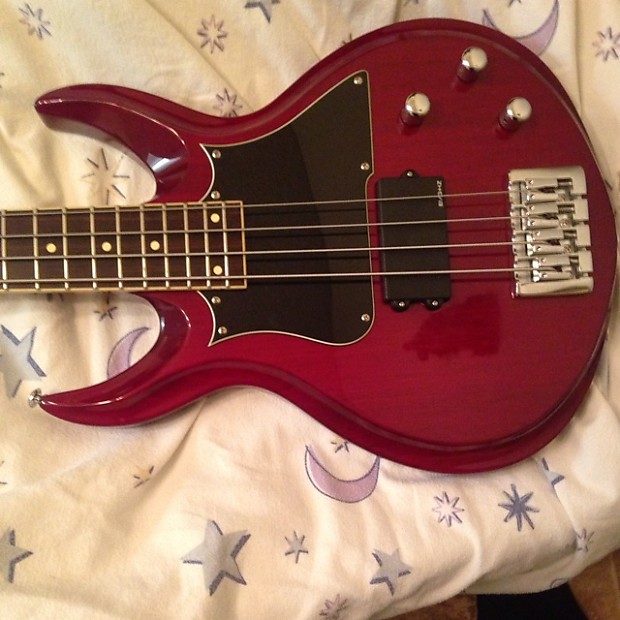 Schecter Diamond series devil custom bass 2010 Cherry red | Reverb