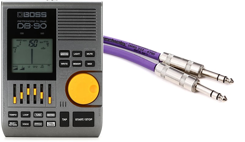 Boss DB-90 Dr. Beat Metronome with Tap Tempo Bundle with Pro | Reverb