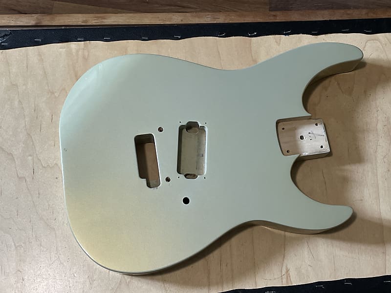 1986-87 Kramer USA Baretta Champagne Gold Single Pickup | Reverb