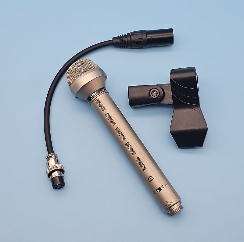 ☆Vintage 1960s Aiwa DM-68 Dynamic Microphone (AKG D19 | Reverb