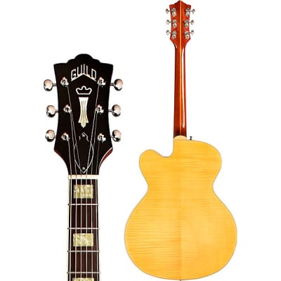 Guild A-150 Savoy Hollowbody Archtop Electric Guitar Blonde | Reverb