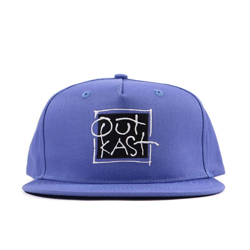 Outkast: Box Logo Snapback Hat - Blue | Reverb