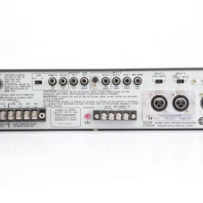 TOA 500 Series A-506A 6-Channel Mixer/Amplifier #43509 | Reverb