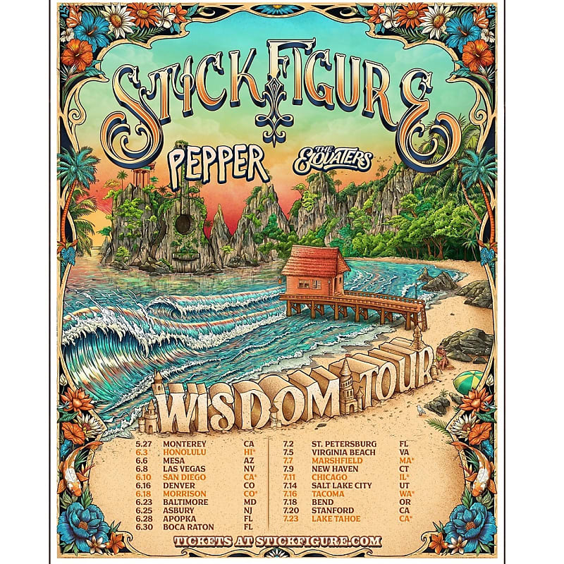 STICK FIGURE | PEPPER | The Elovaters Wisdom Summer 2022 Tour | Reverb