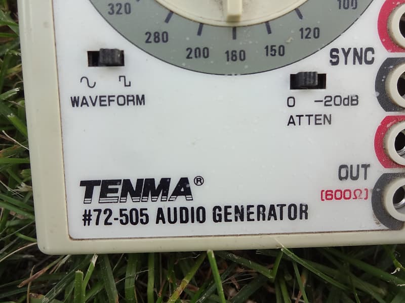 Tenma 72-505 sine square wave hand held audio generator great | Reverb