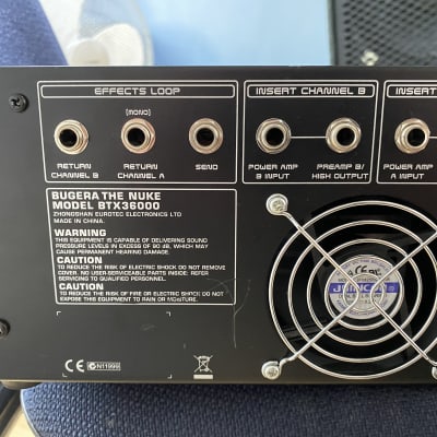 Bugera BTX36000 The Nuke Bass Amplifier Head | Reverb