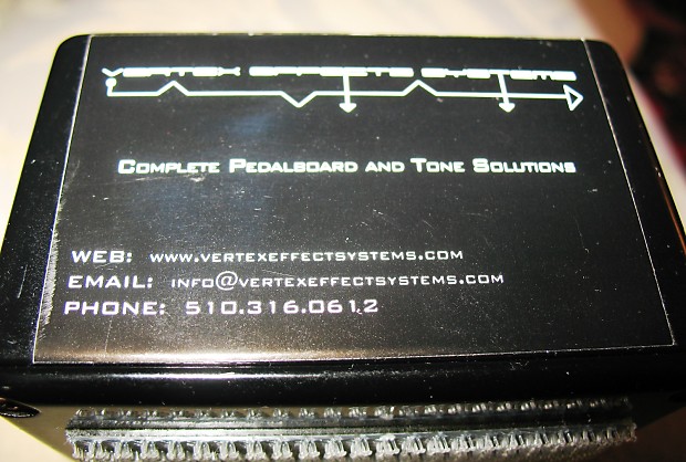 Vertex I/O Pedalboard Interface Box - Black | Reverb