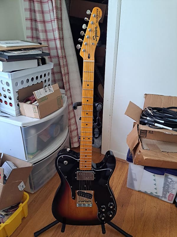 Fender Squier Telecaster Custom With Upgrades | Reverb