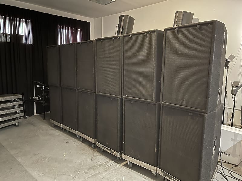 Electro Voice EV MTL-2.5 and MTL2B 12 box system | Reverb