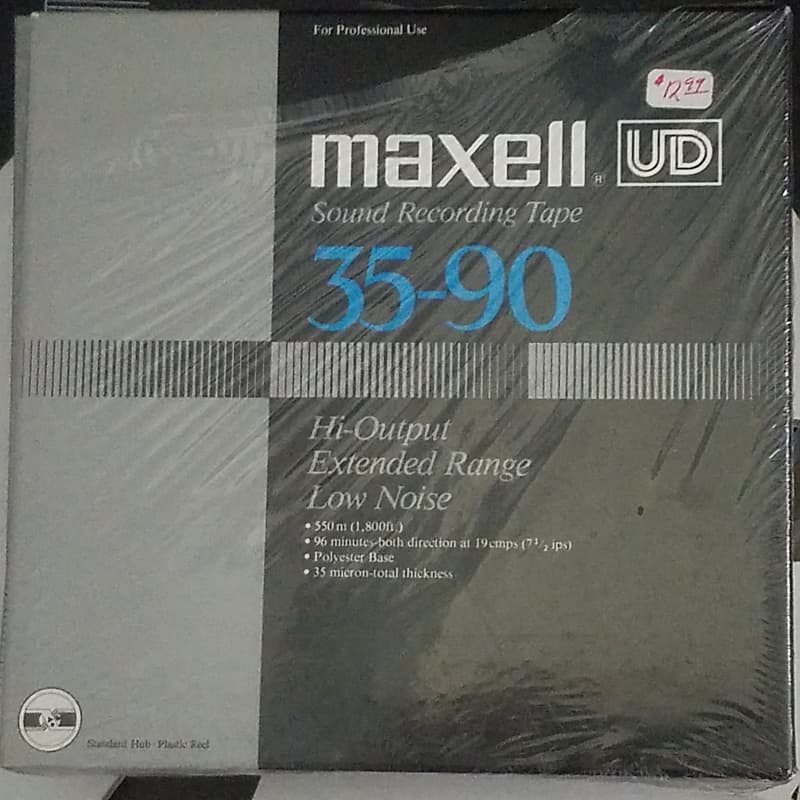 Maxell UD 35-90 Quarter inch Recording Tape | Reverb