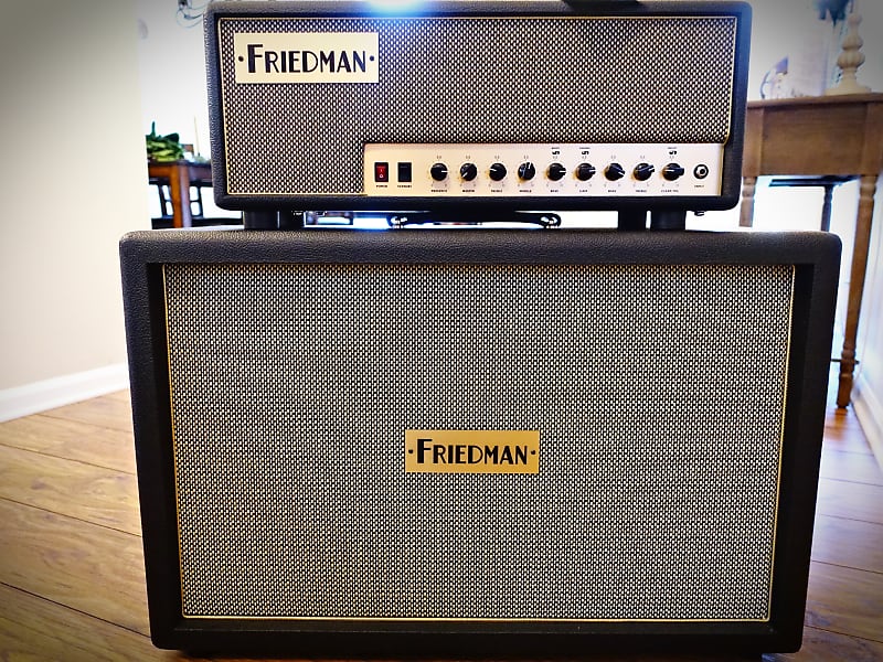 Friedman Runt 50-Watt Tube Amp Head + Friedman Vintage 2x12 | Reverb
