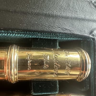 18K Gold Plated FMC Flute - Flute Masters Company - Solid | Reverb
