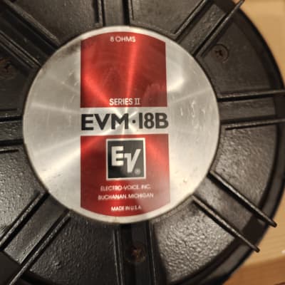 Electro-Voice EVM 15B Series II 15" Bass Speaker #3 | Reverb