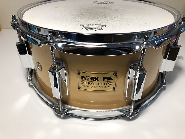 Pork Pie 1997 Natural Gloss Maple Snare 6 X 12 Signed by Bill | Reverb