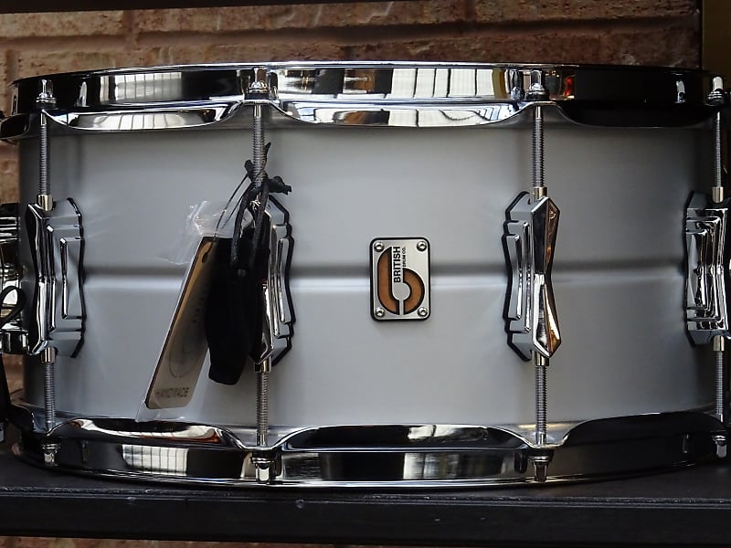 British Drum Company Aviator Snare Drum, 6.5X14 Aluminum | Reverb British Drum Company Aviator Snare Drum, 6.5X14 Aluminum | Reverb