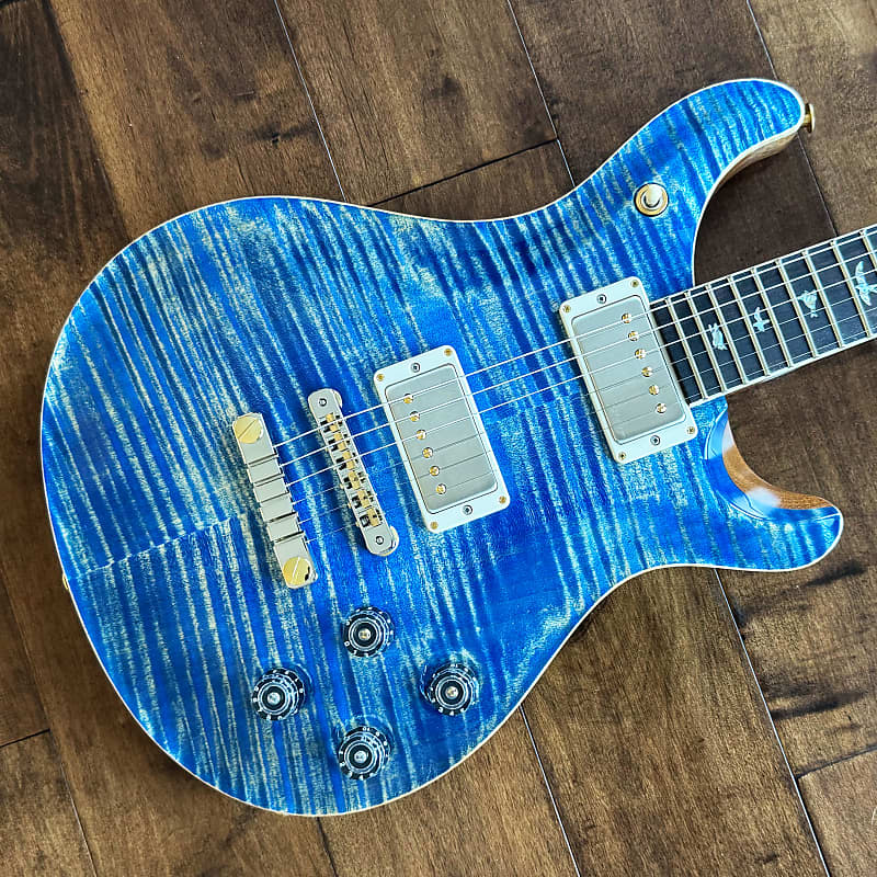 PRS McCarty 594 Faded Blue Jean Hybrid Package 10-Top Pattern | Reverb