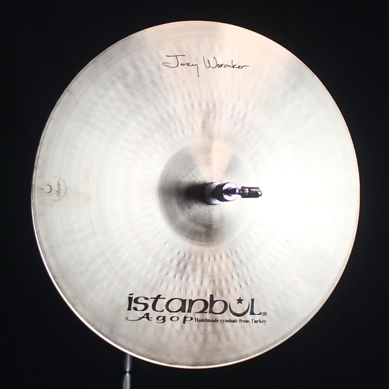 Istanbul Agop 14" Joey Waronker Hi Hats - 759g/1061g (video | Reverb