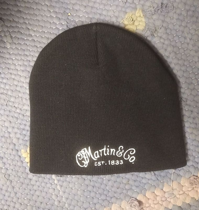 RARE Martin Beanie Hat in Black | Reverb