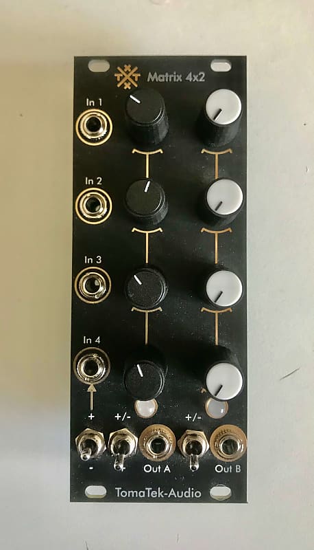 Tomatek - Audio Matrix 4x2 - Eurorack Matrix Mixer | Reverb Australia