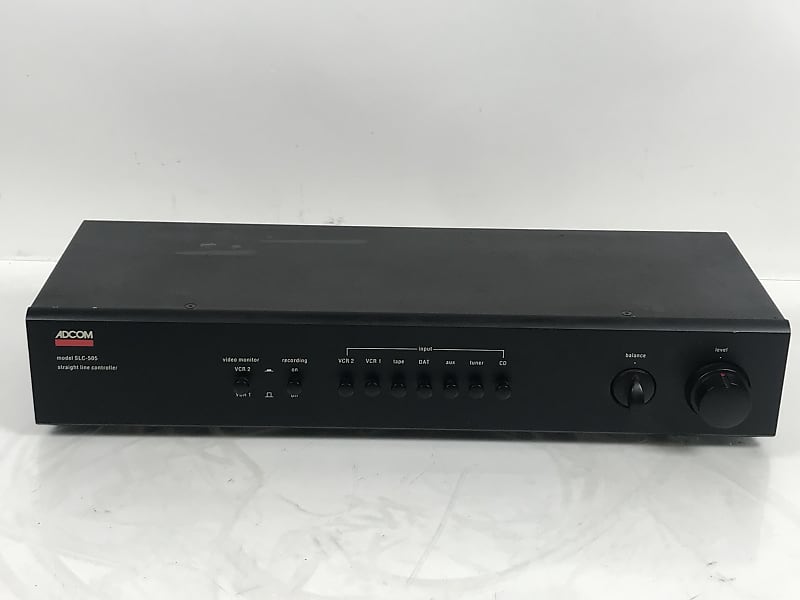 ADCOM SLC-505: Straight Line Controller/Passive Pre-amp | Reverb UK