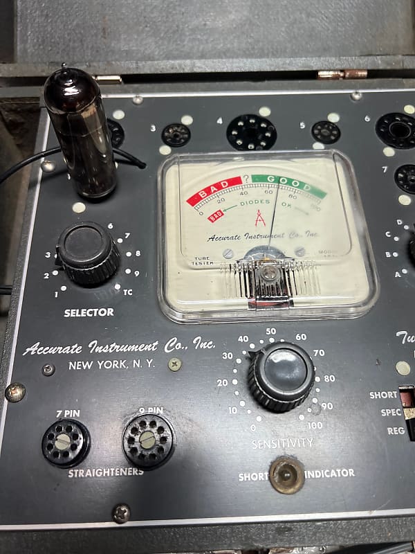 Accurate instrument co inc Tube tester model 151 | Reverb