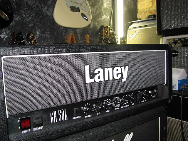 Laney GL 50 head GL 50 Black | Reverb