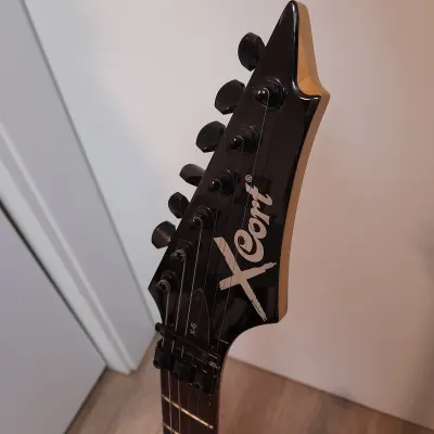Cort X-6 Black Electric Guitar | Reverb