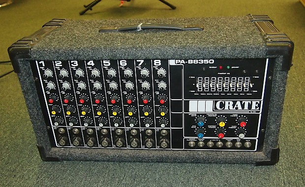 Crate PA-B8350 powered mixer | Reverb