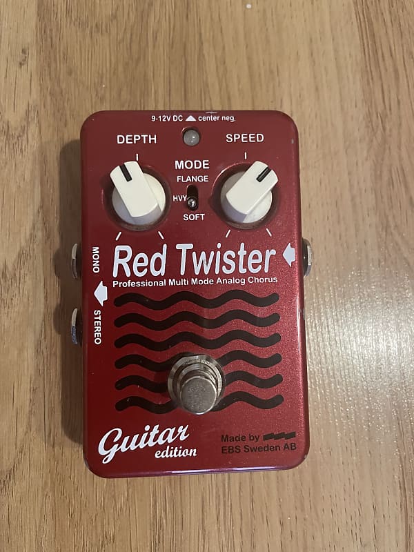 EBS Red Twister Professional Multi Mod Analog Chorus | Reverb