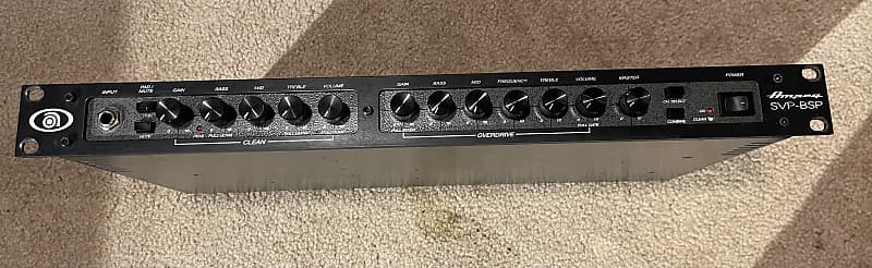 Ampeg AMPEG SVP-BSP Billy Sheehan Tube Preamp (Made in USA) | Reverb