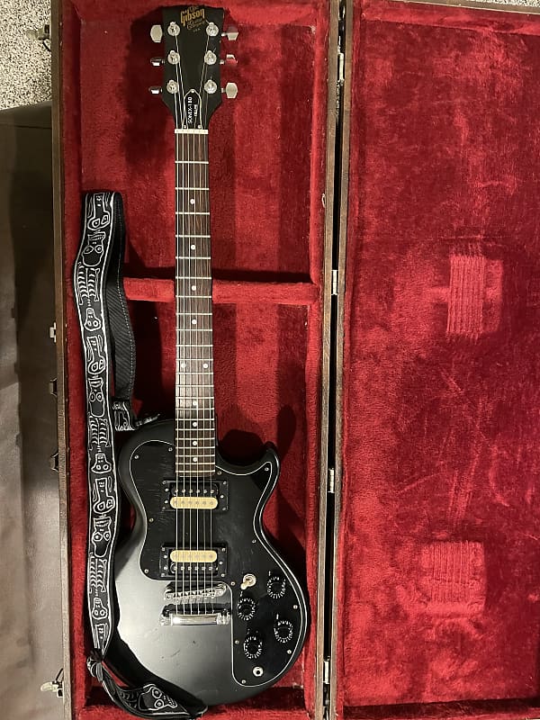 Gibson Sonex-180 Deluxe 1981 - Black | Reverb