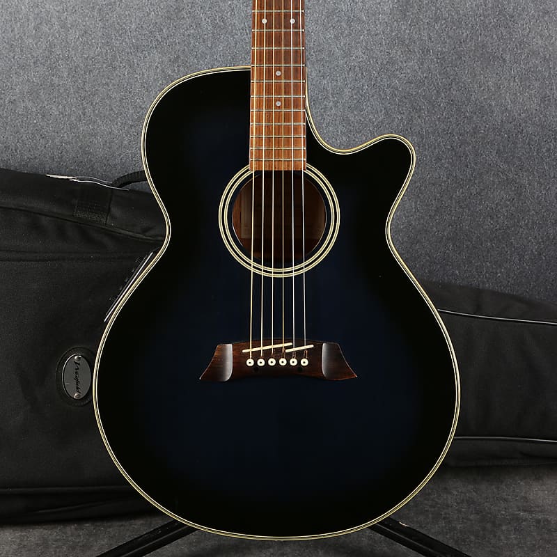Takamine EG560C Electro Acoustic - Blue - Gig Bag - 2nd Hand | Reverb
