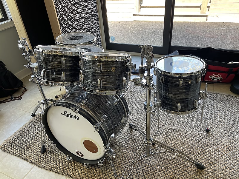 Ludwig Legacy Mahogany 2019 - Black oyster pearl | Reverb