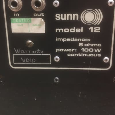 Sunn Model 12 PA speaker | Reverb
