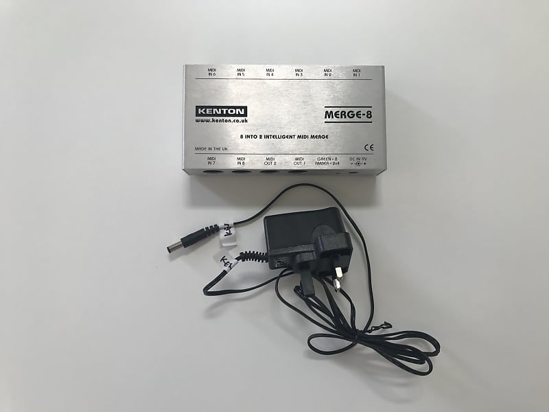 Kenton Merge 8 Intelligent MIDI Merge Box | Reverb UK