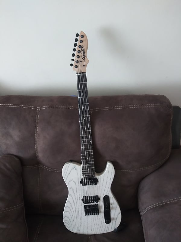 Legator 7 string telecaster 2014 Stained white | Reverb